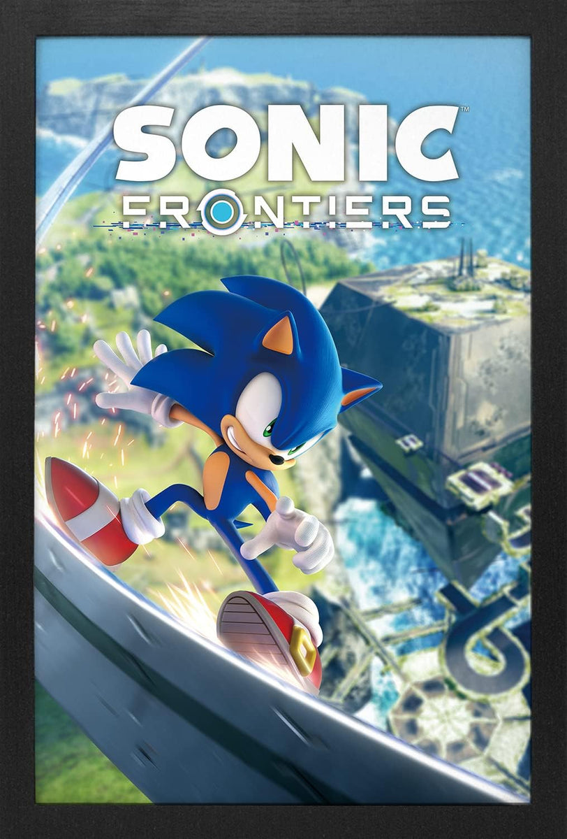 11 x 17 Framed Print: Sonic the Hedgehog - Sonic Frontiers Cover ...
