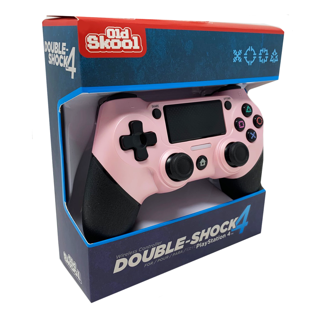 Double-Shock 4 Wireless Controller - Pink - PlayStation 4 - New – Video ...
