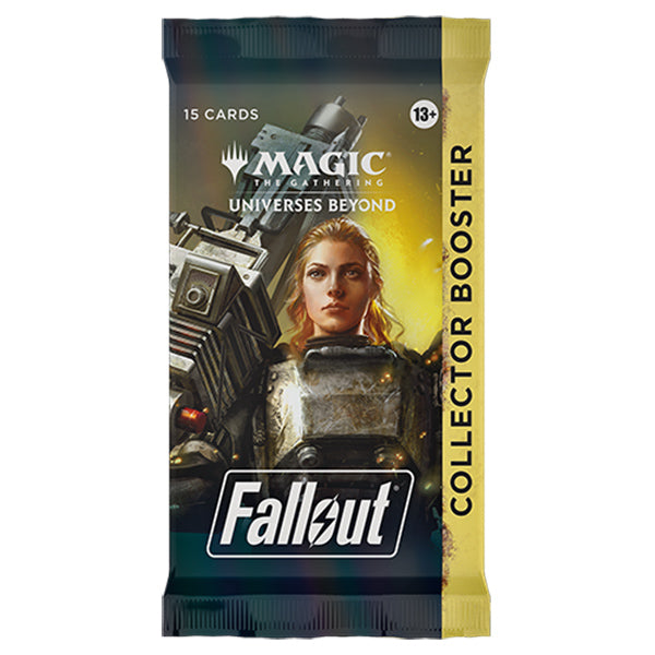 Magic: The Gathering - Fallout Collector Booster Pack (15 Cards ...