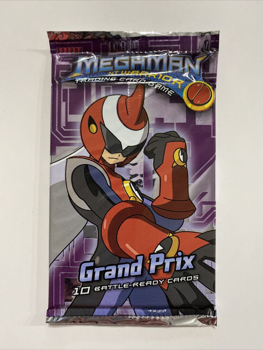 MegaMan NT Warrior TCG: Grand Prix - Booster Pack (10 Cards) – Video ...