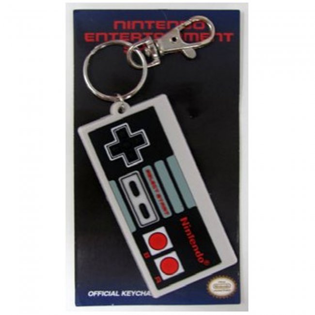 Nintendo Classic NES Controller Rubber Keychain – Video Game Trader LLC