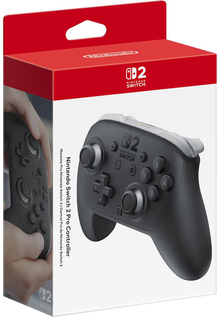 Nintendo Switch 2 Pro Controller - Black - Nintendo Switch 2 - New ...