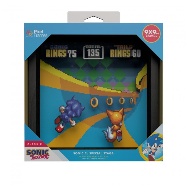 Pixel Frames - Sonic the Hedgehog: Special Stage 9"x9" - New – Video ...