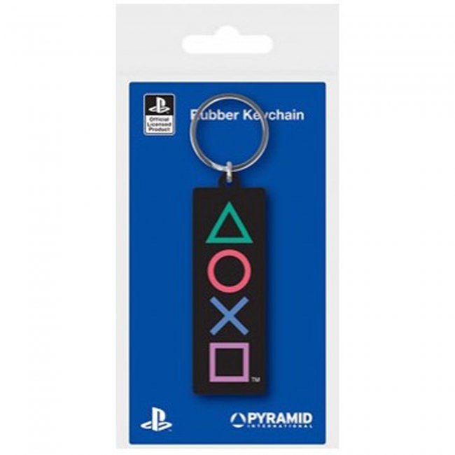 PlayStation - Soft PVC Keychain - Shapes – Video Game Trader LLC