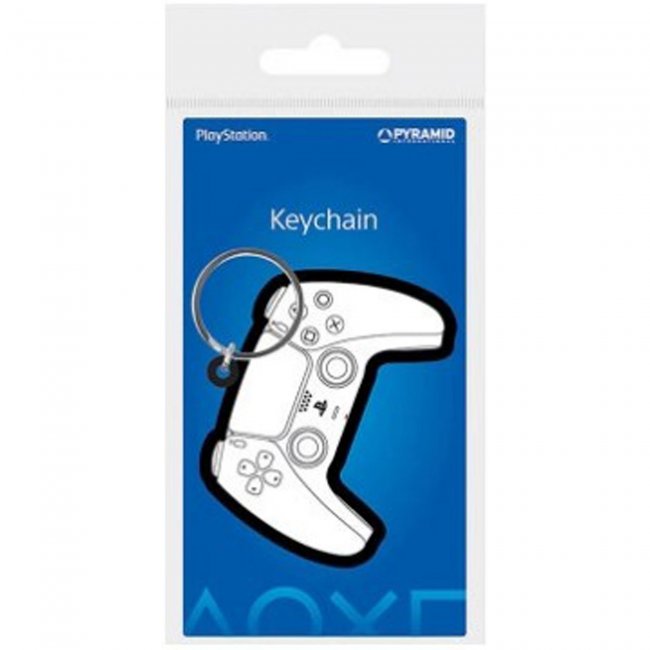 PlayStation - Soft PVC Keychain - DualSense PS5 Controller – Video Game ...
