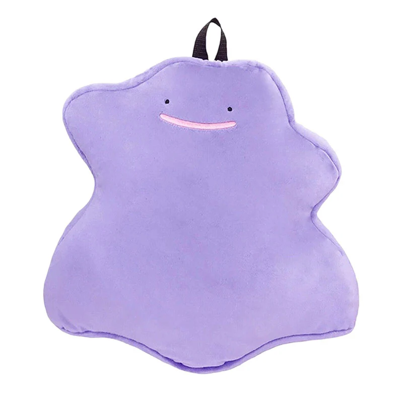 Pokemon Pocket Monsters - Ditto Plush Backpack – Video Game Trader LLC