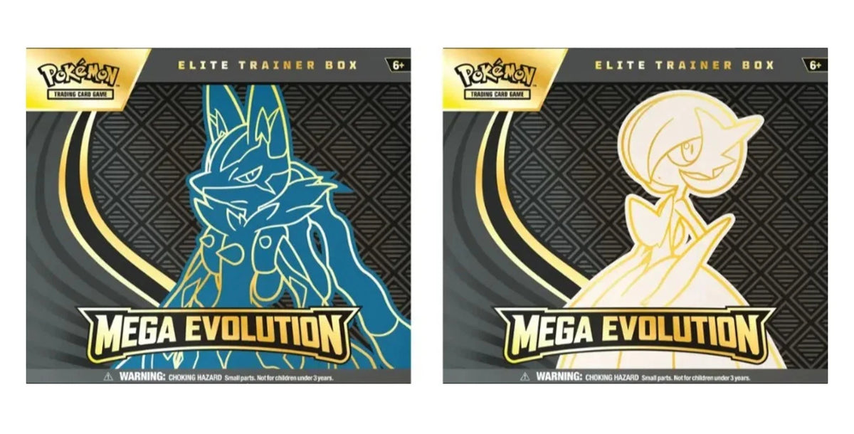 Pokemon TCG: Mega Evolution ME1 | Elite Trainer Box (Random) (9-Packs ...