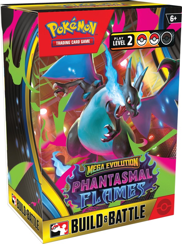 Pokemon TCG: Mega Evolution Phantasmal Flames ME2 | Build & Battle Box ...