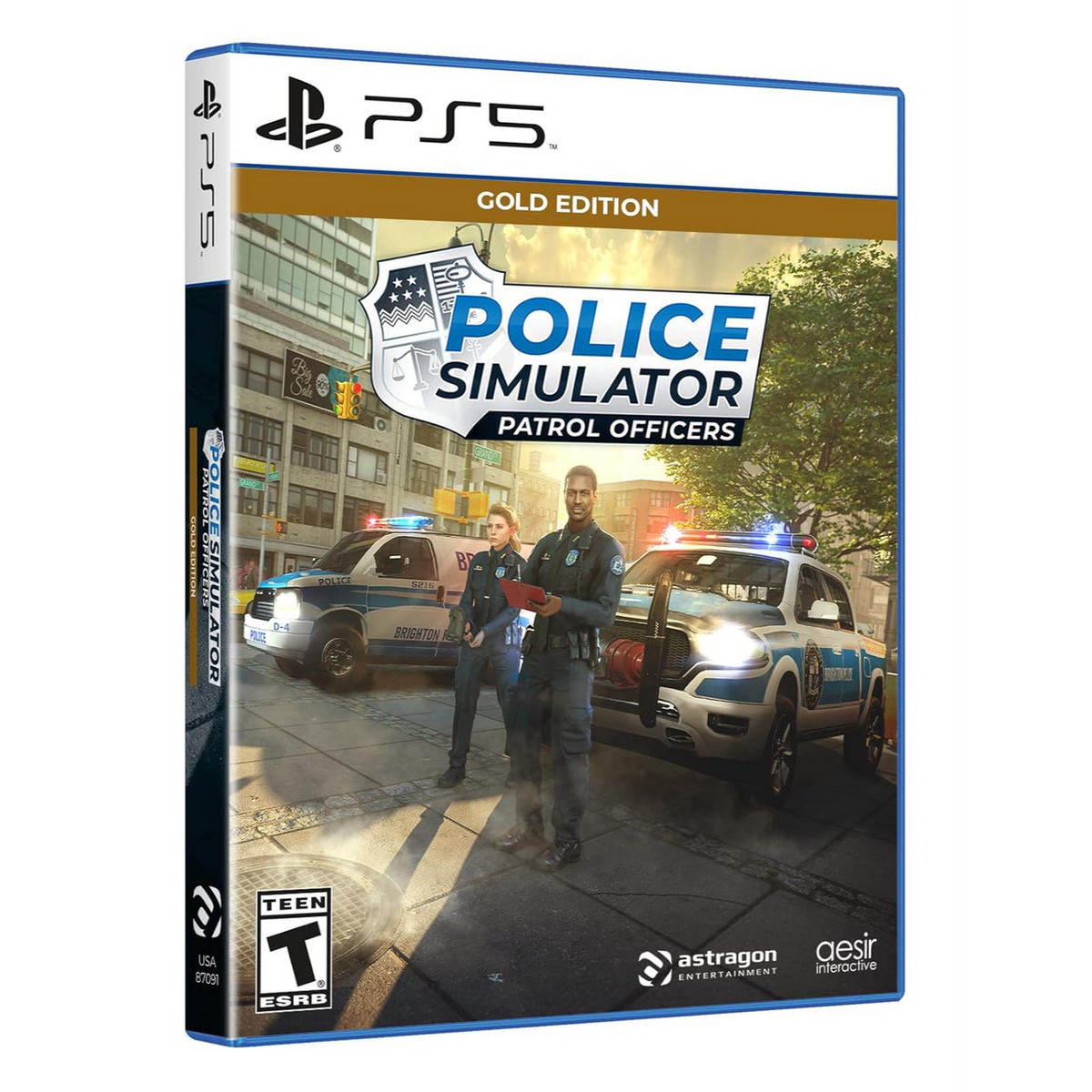 Police Simulator: Patrol Officers [Gold Edition] - Playstation 5 - New ...