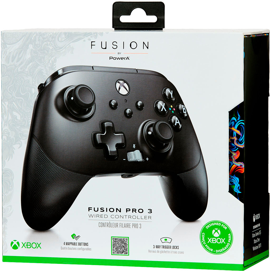 PowerA - FUSION Pro 3 Wired Controller for Xbox Series X|S - Black - X ...