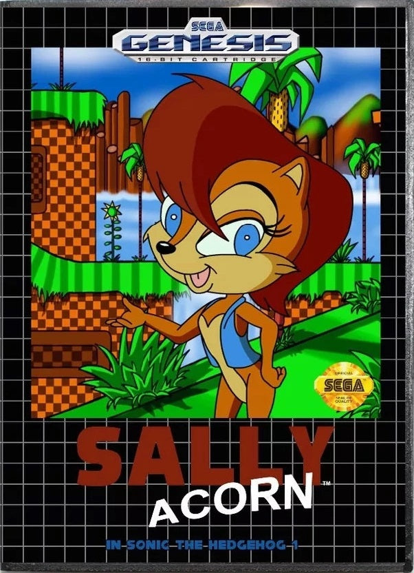 Sally Acorn in Sonic the Hedgehog [Fan Hack] - Sega Genesis – Video ...