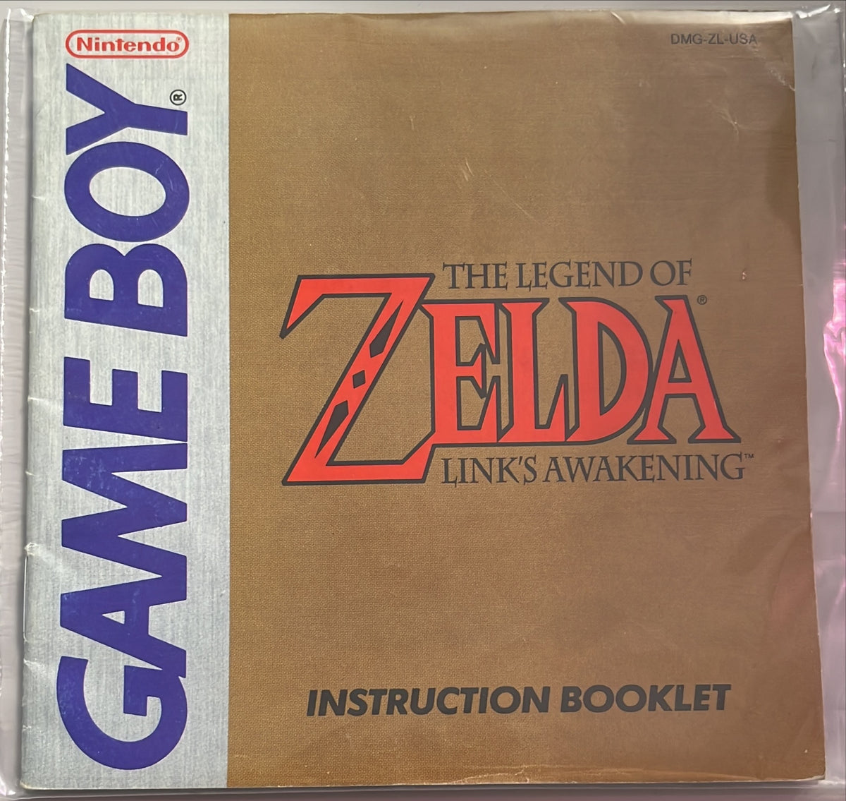 The Legend of Zelda: Link's Awakening - Nintendo GameBoy ORIGINAL MANU ...