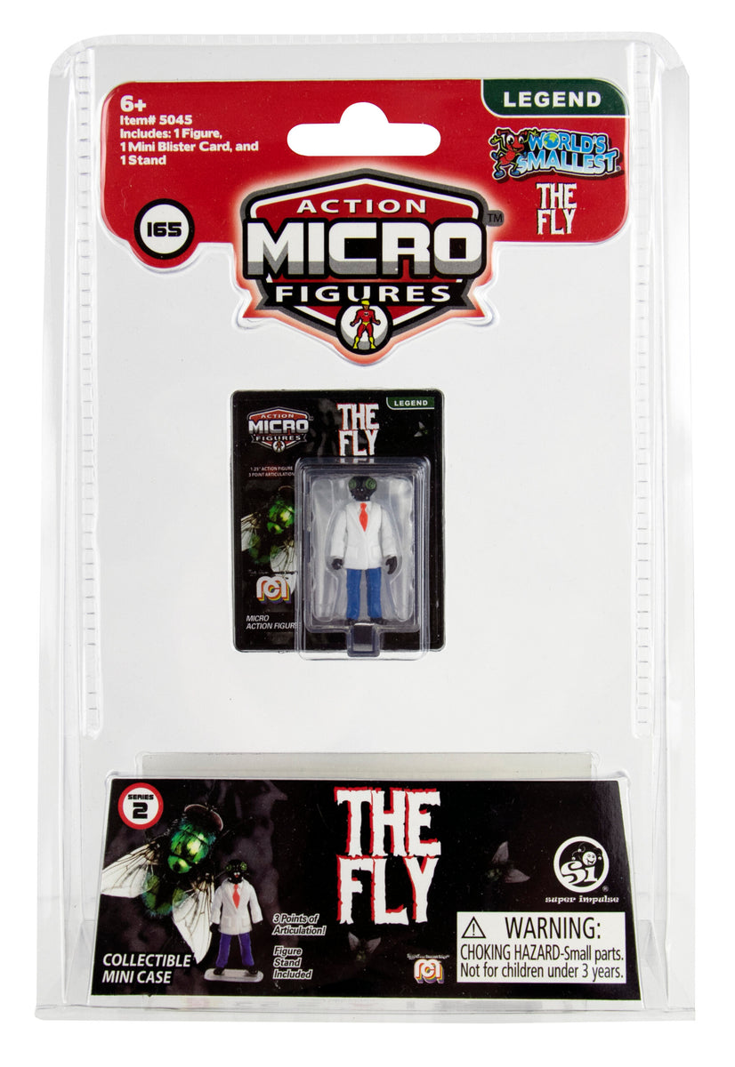 World's Smallest Micro Action Figure - Mego Horror Series 2 - The Fly ...