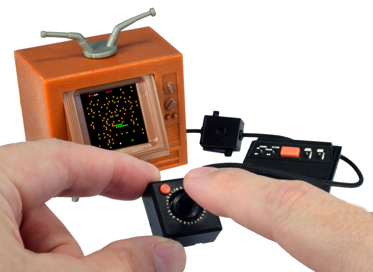 World's Smallest Tiny Arcade - Atari 2600 w/ 9 Games – Video Game ...